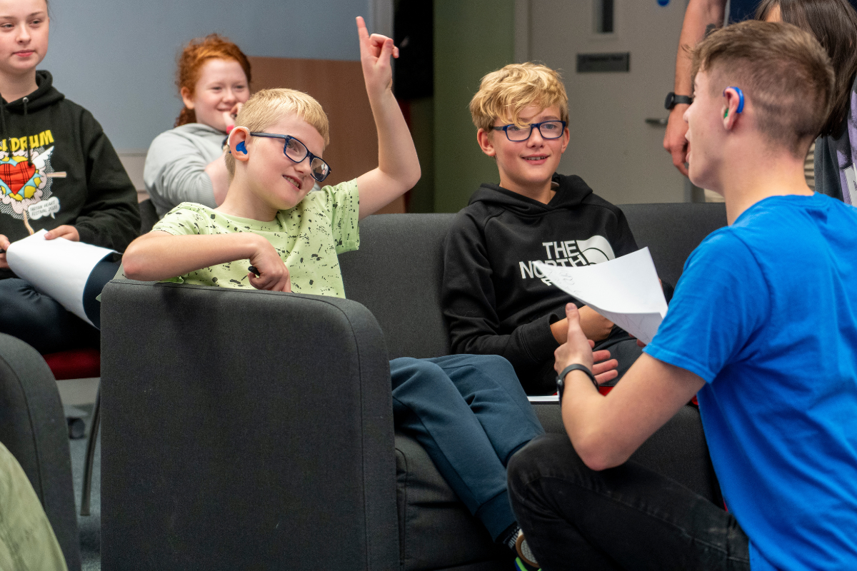 School outreach - Deaf Action